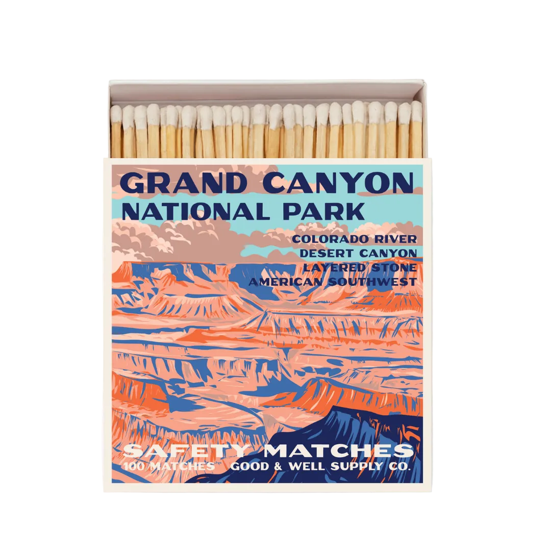 Grand Canyon Vintage National Park Cabin Matches – Hattaché Beauty ...