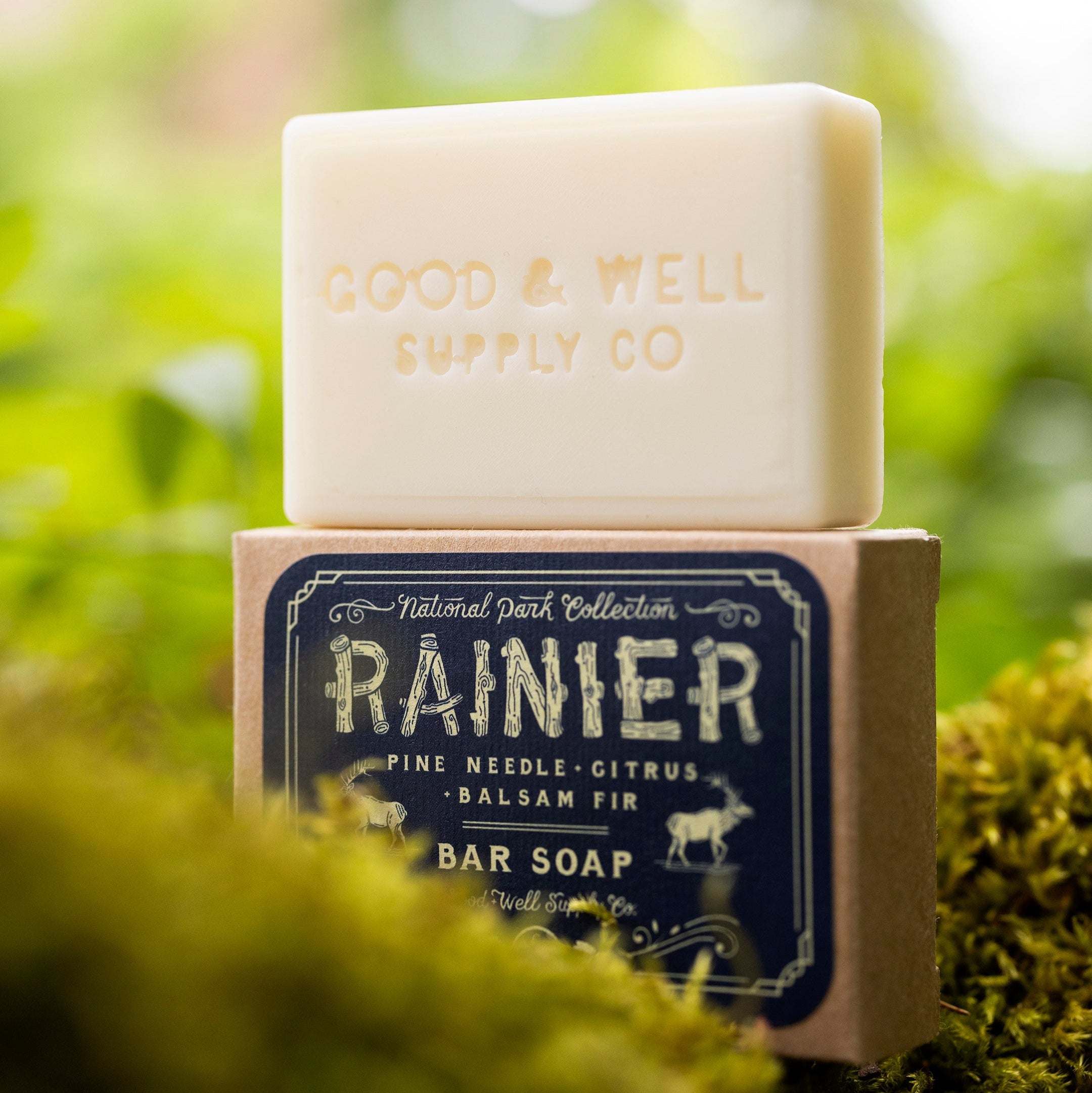 Rainier National Park Bar Soap – Hattaché Beauty & Lifestyle Goods