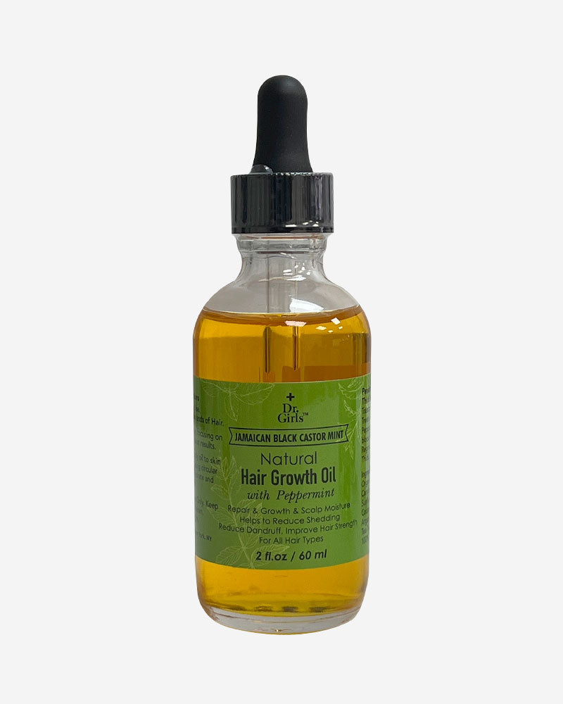 Dr. Girls - Natural Hair Growth Oil with Peppermint – Hattaché Beauty ...