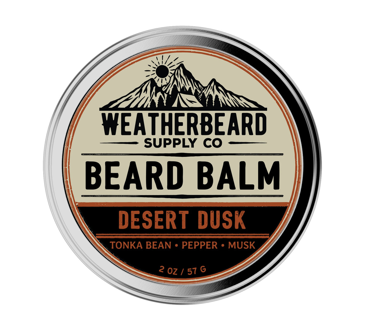 Desert Dusk Beard Balm - Tonka Bean, Pepper, Musk – Hattaché Beauty ...