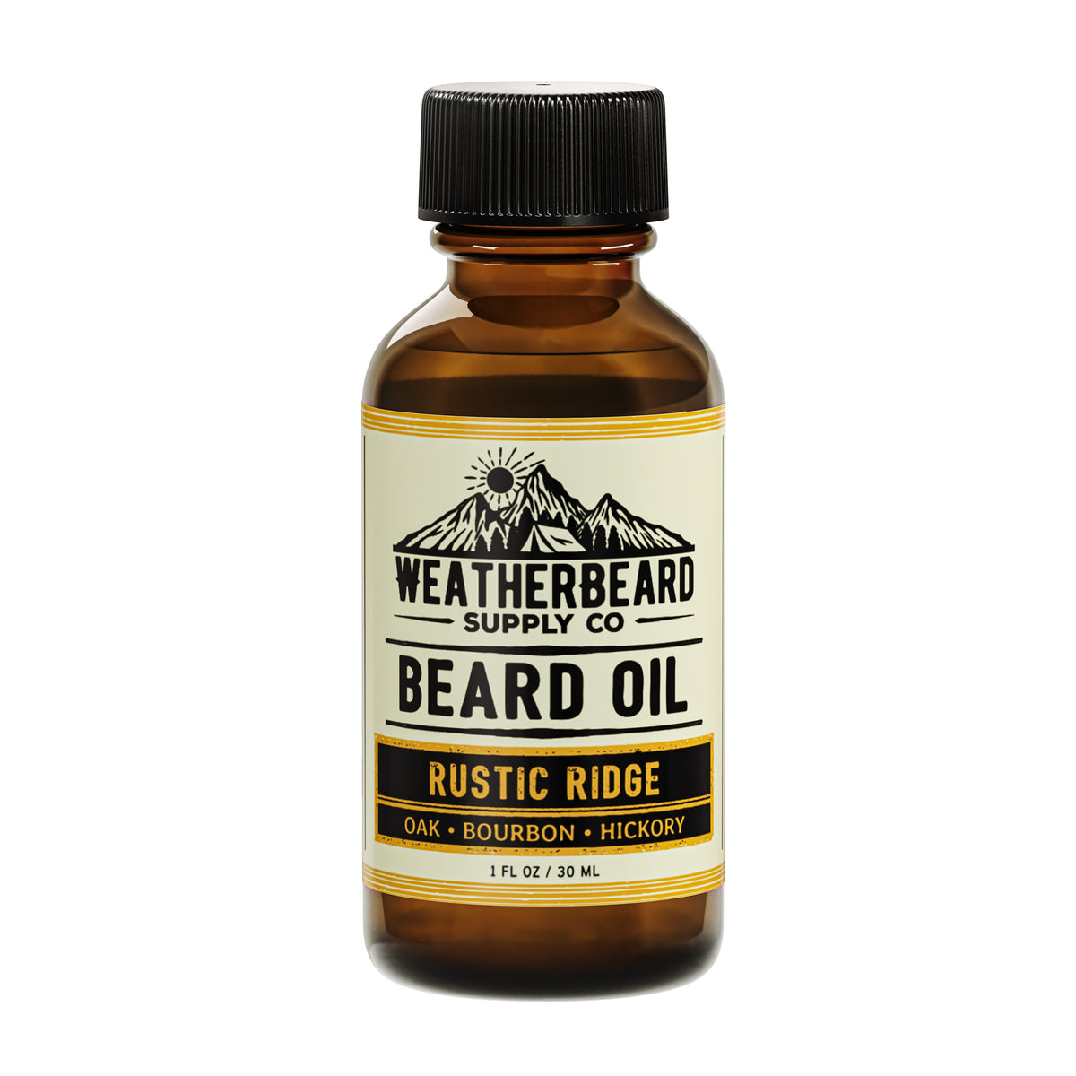 Rustic Ridge Beard Oil - Oak, Bourbon, Hickory – Hattaché Beauty ...