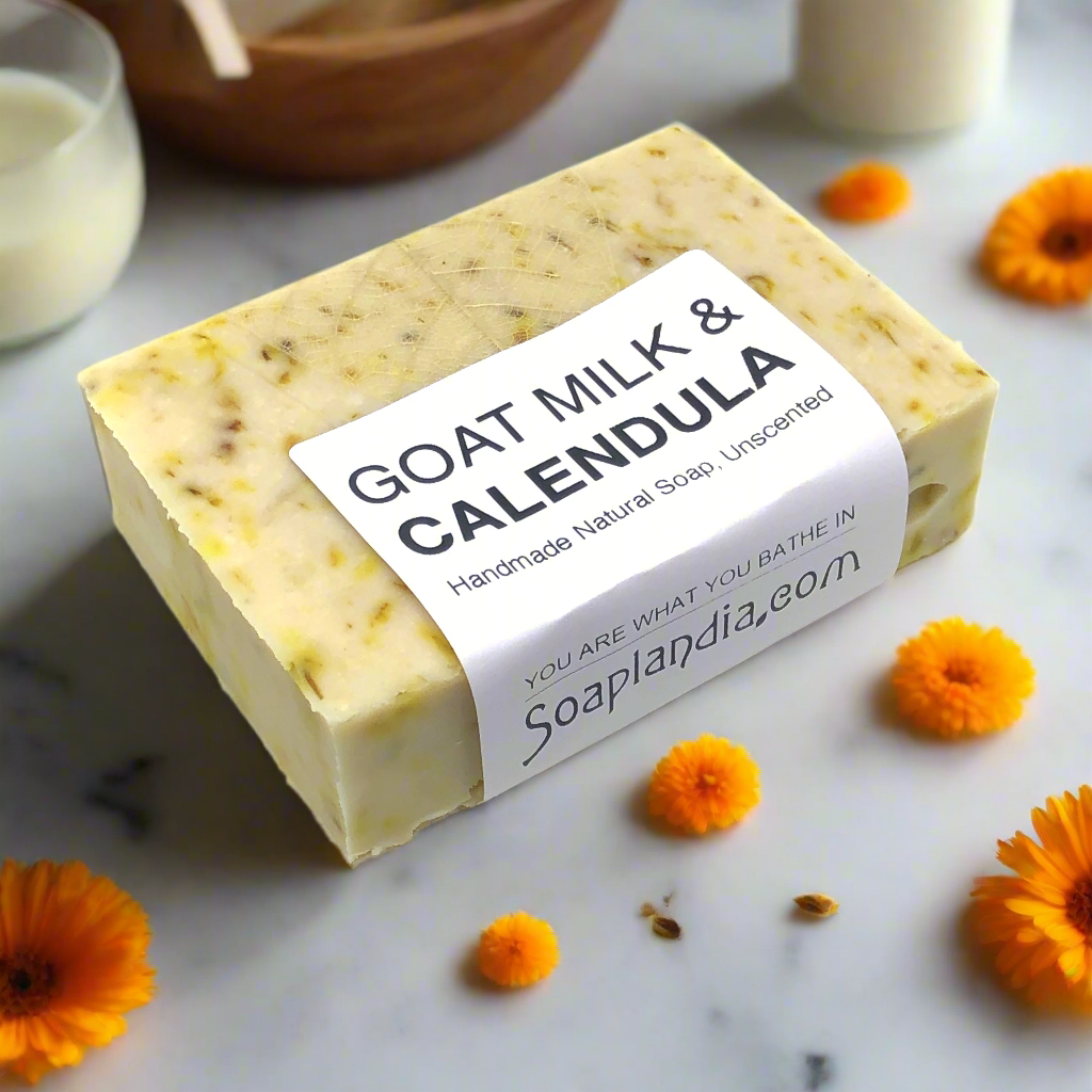 Goat Milk & Calendula Tea Soap, Unscented – Hattaché Beauty & Lifestyle ...